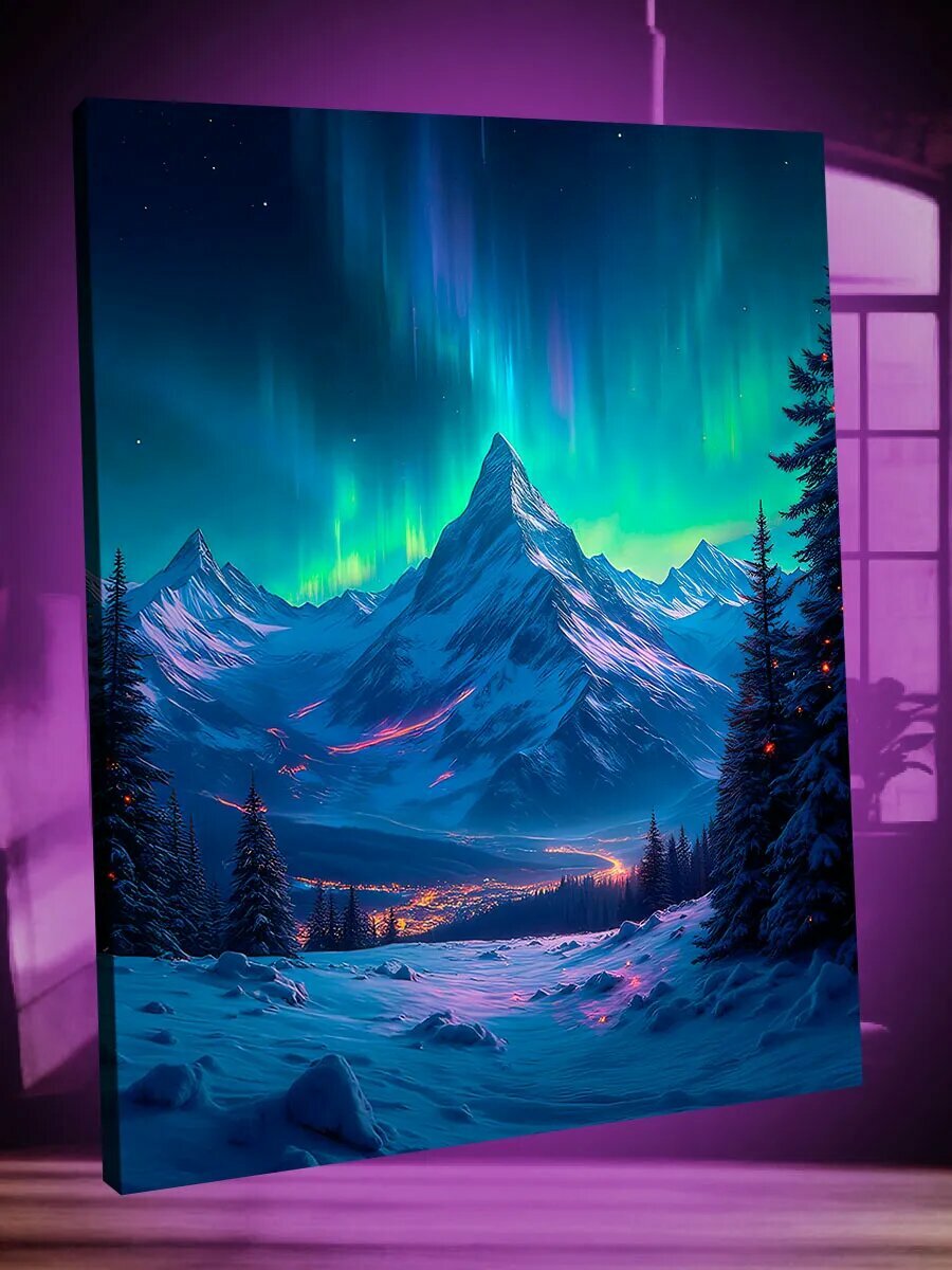 Интерьерная картина Северное сияние