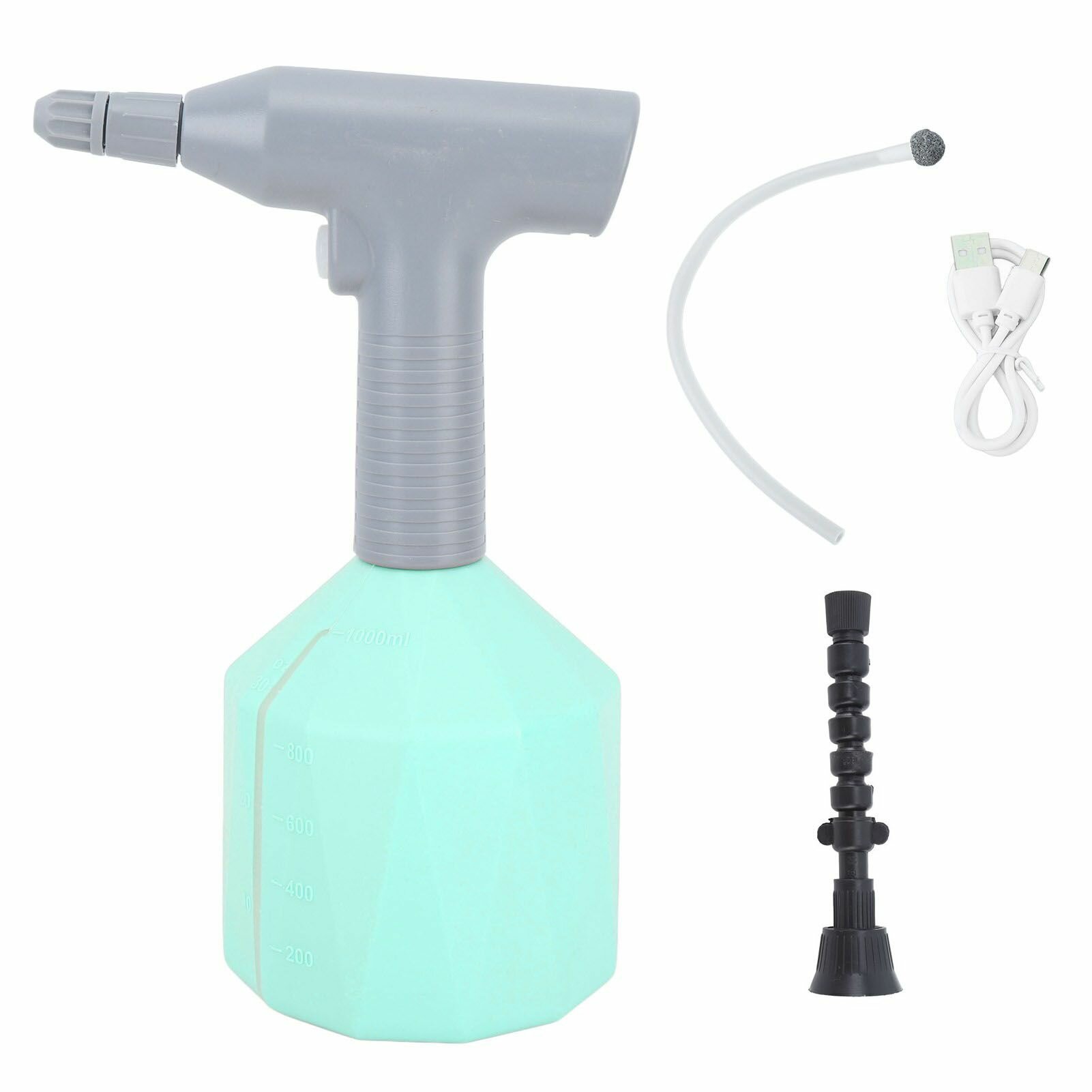 Автоматический распылитель для растений Mister, электрический распылитель, беспроводной электрический садовый опрыскиватель, лейка для комнатных уличных растений, зеленый