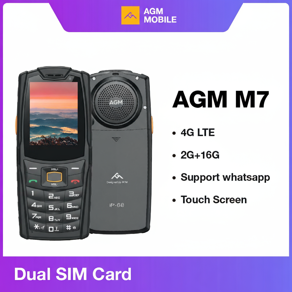 Смартфон AGM M7, 2/16ГБ, russia