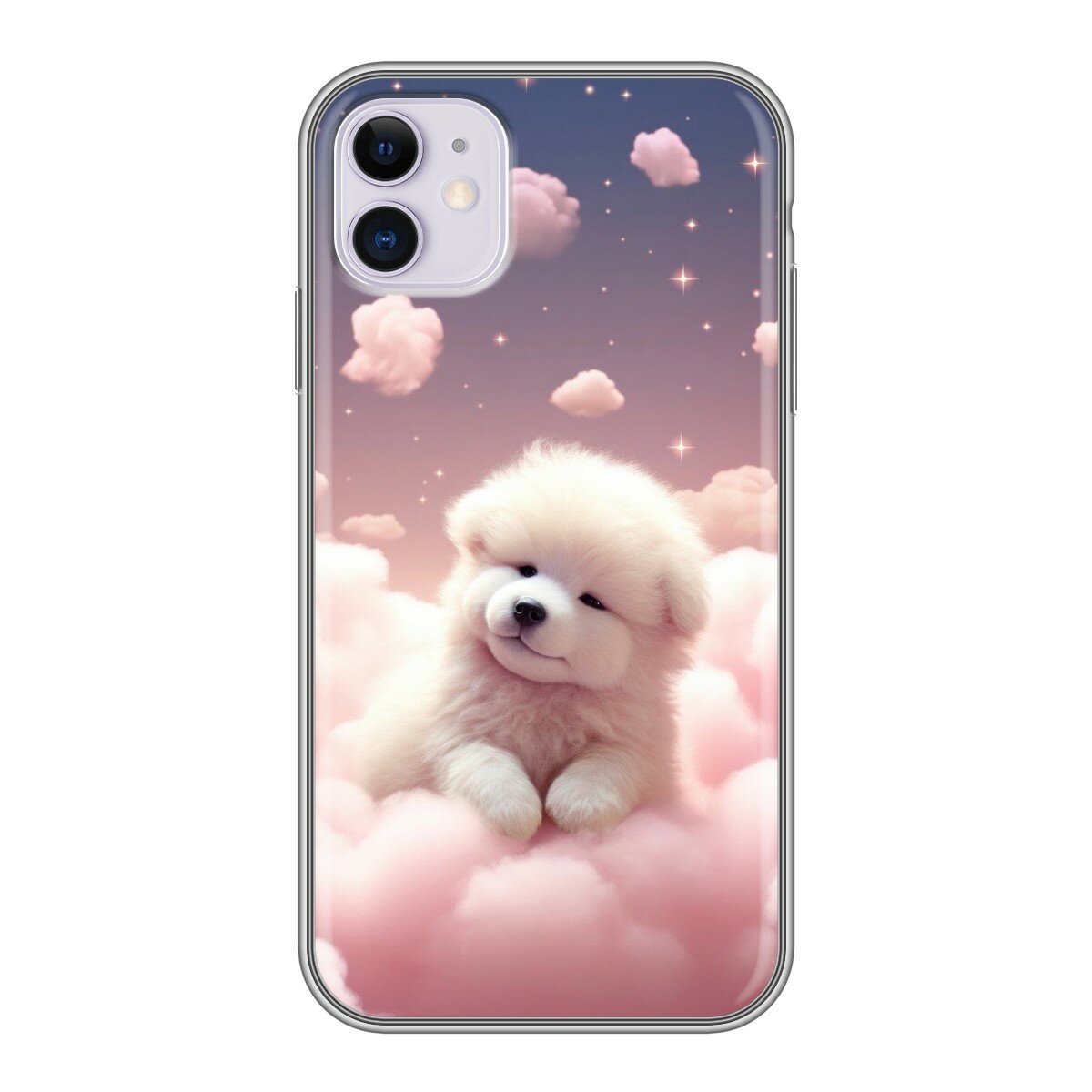 Чехол для Iphone 11 с принтом Щенок (Айфон 11) — фото 1