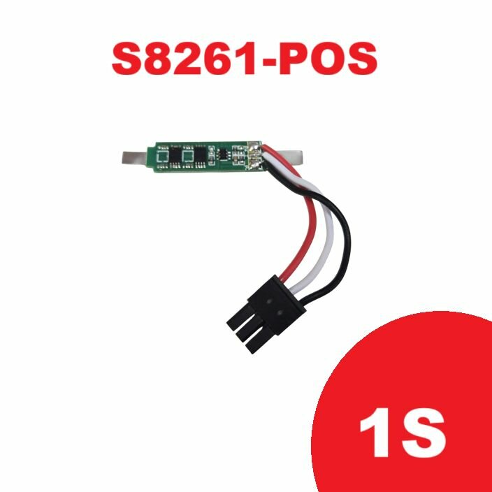 Плата защиты S8261-POS контроллер батареи IS486, PCM, 1S с разъемом 3Pin Pax S920 защитная плата заряда аккумулятора li-ion 18650 зарядки электронный модуль, запчасти