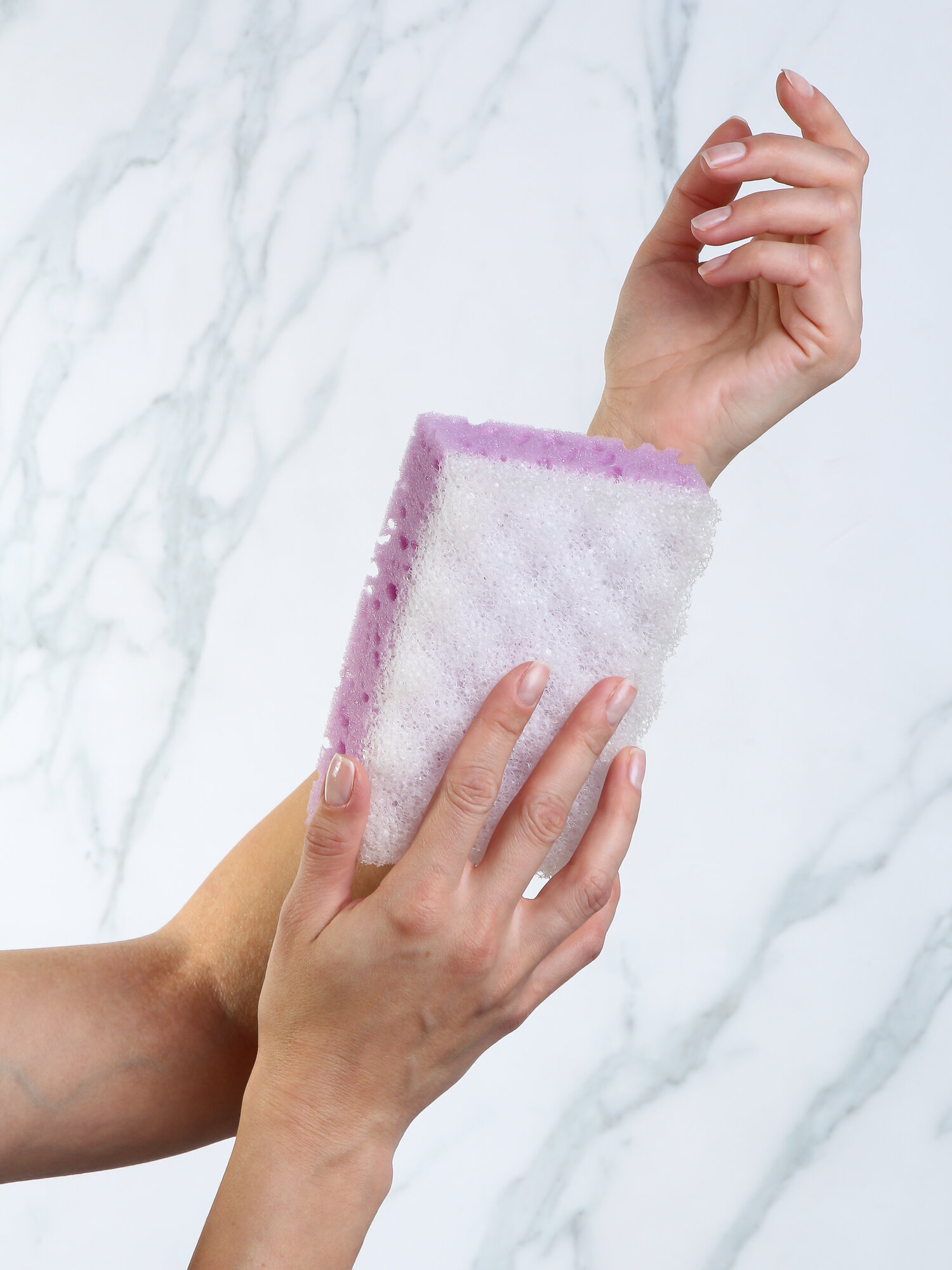 Губка для тела Марья Искусница с массажным слоем, 1 шт, Россия