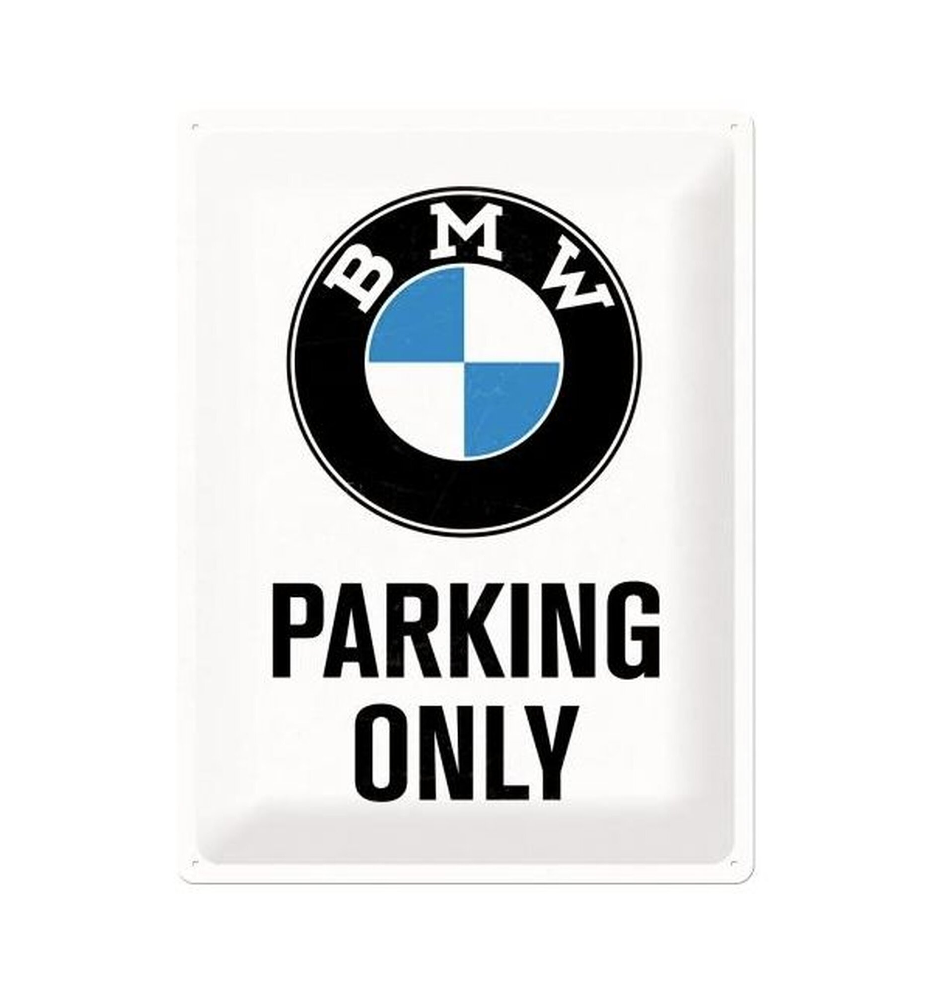 Металлическая табличка BMW Parking Only-22241, 20x30 см