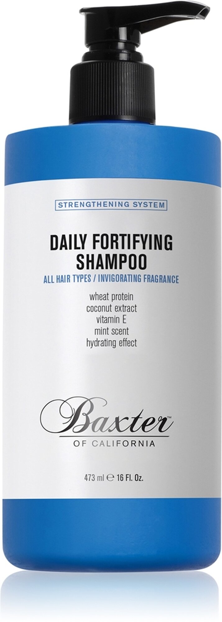 Baxter of California Укрепляющий шампунь для волос для мужчин Daily Fortifying 473 мл