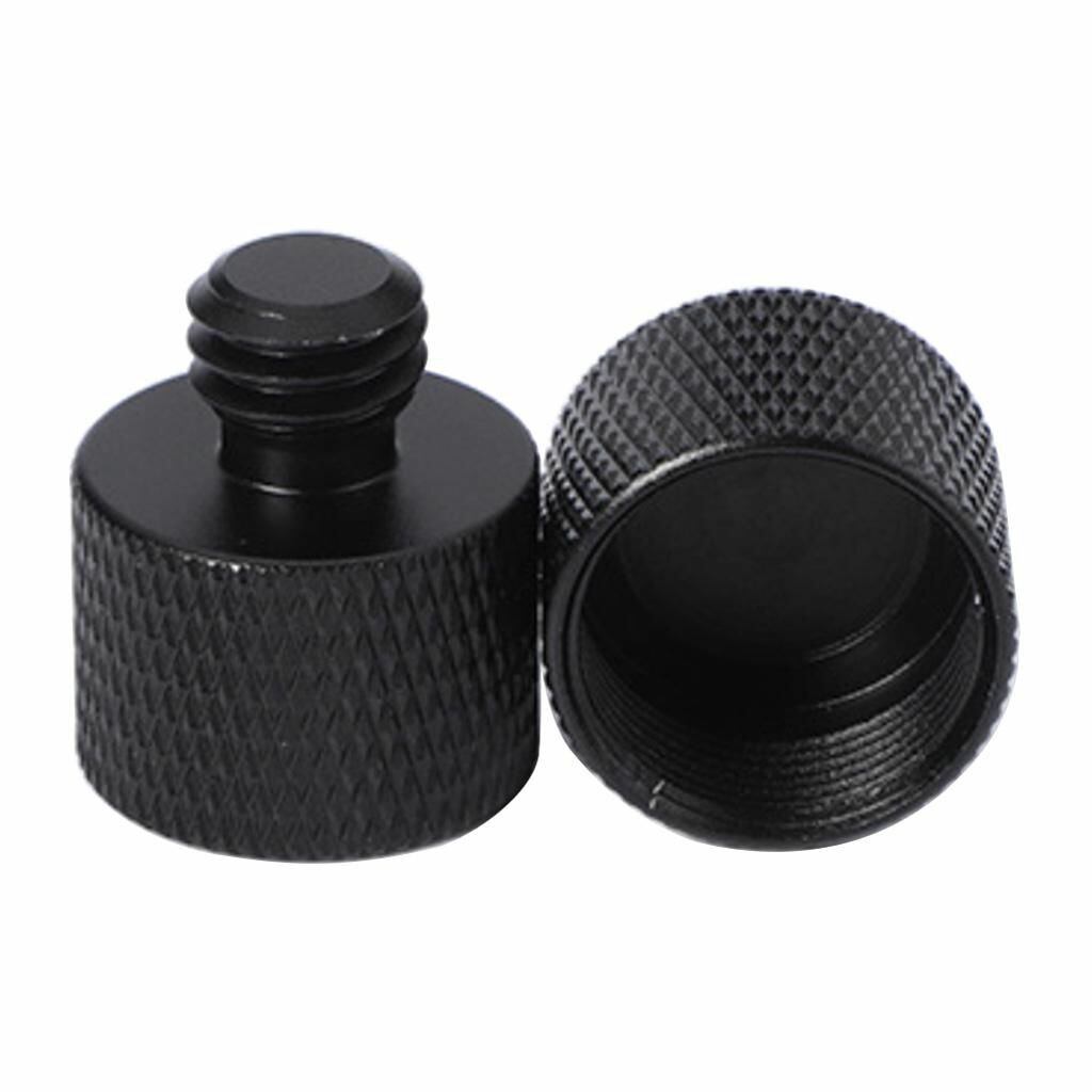 Металлический переходной винт от 5/8 до 3/8 дюйма-черный