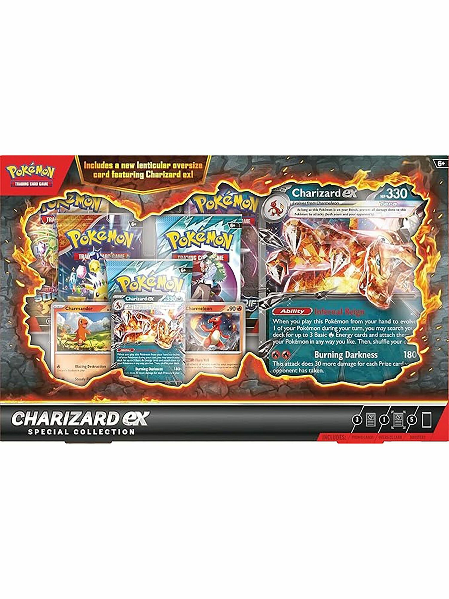 Покемон карты коллекционные Pokemon: Charizard ex Special Collection