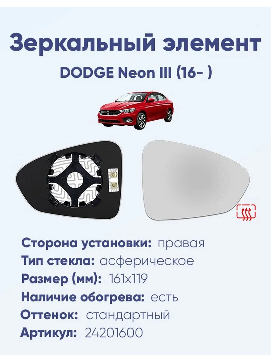 Зеркало DODGE Neon III (16- ) 24201600
