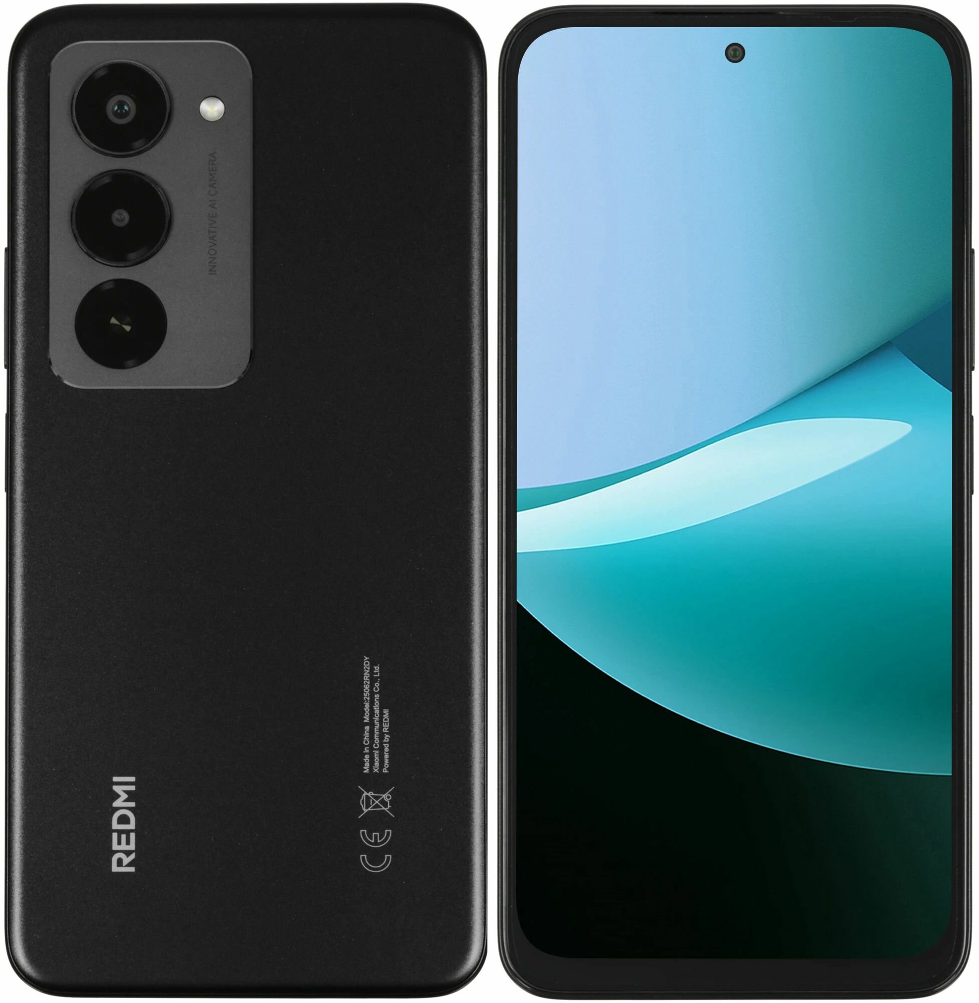 Смартфон Xiaomi Redmi 15 6/128GB Midnight Black