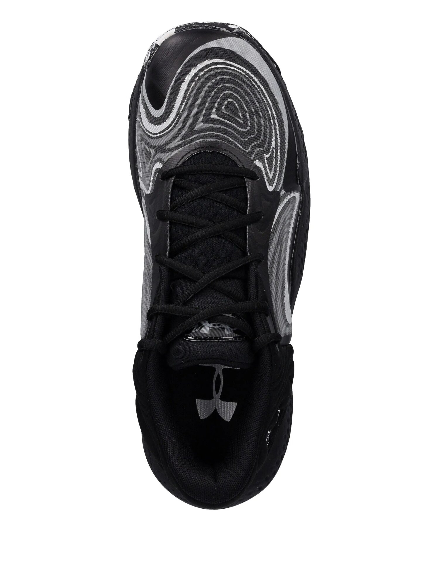 Кроссовки Under Armour Spawn 6, размер 11,5 US, black/black — фото 1