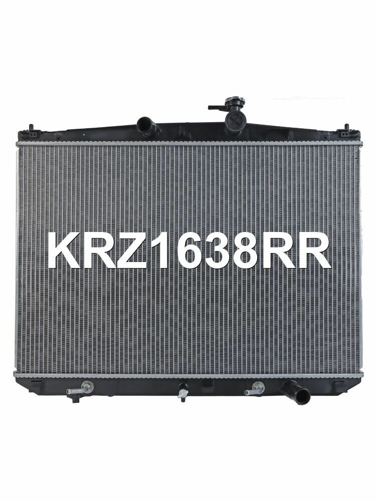 Паяный радиатор системы охлаждения Krauf KRZ1638RR для Lexus RX