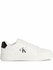 Кроссовки CALVIN KLEIN Classic, размер 44 EU, бежевый/белый