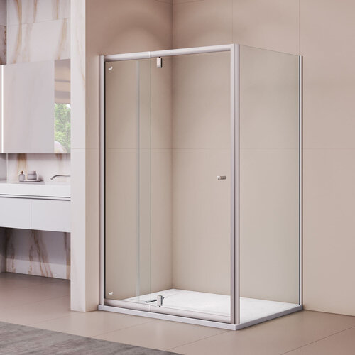Душевой уголок RGW Passage 120x80 PA-44 (PA-02 NEW + Z-050-1) стекло прозрачное, профиль хром (41084418-011)