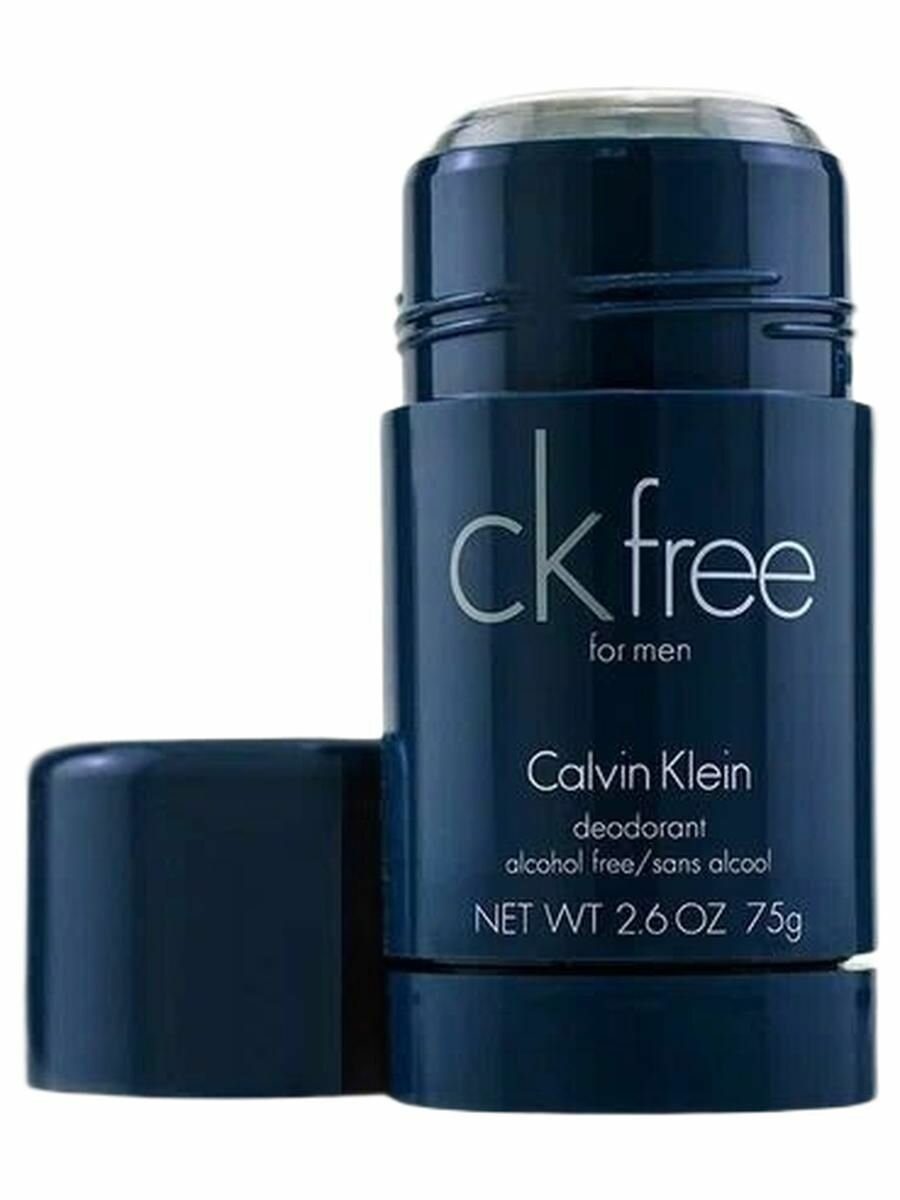 Дезодорант-стик Calvin Klein CK Free, мужской, подмышки, 75 мл