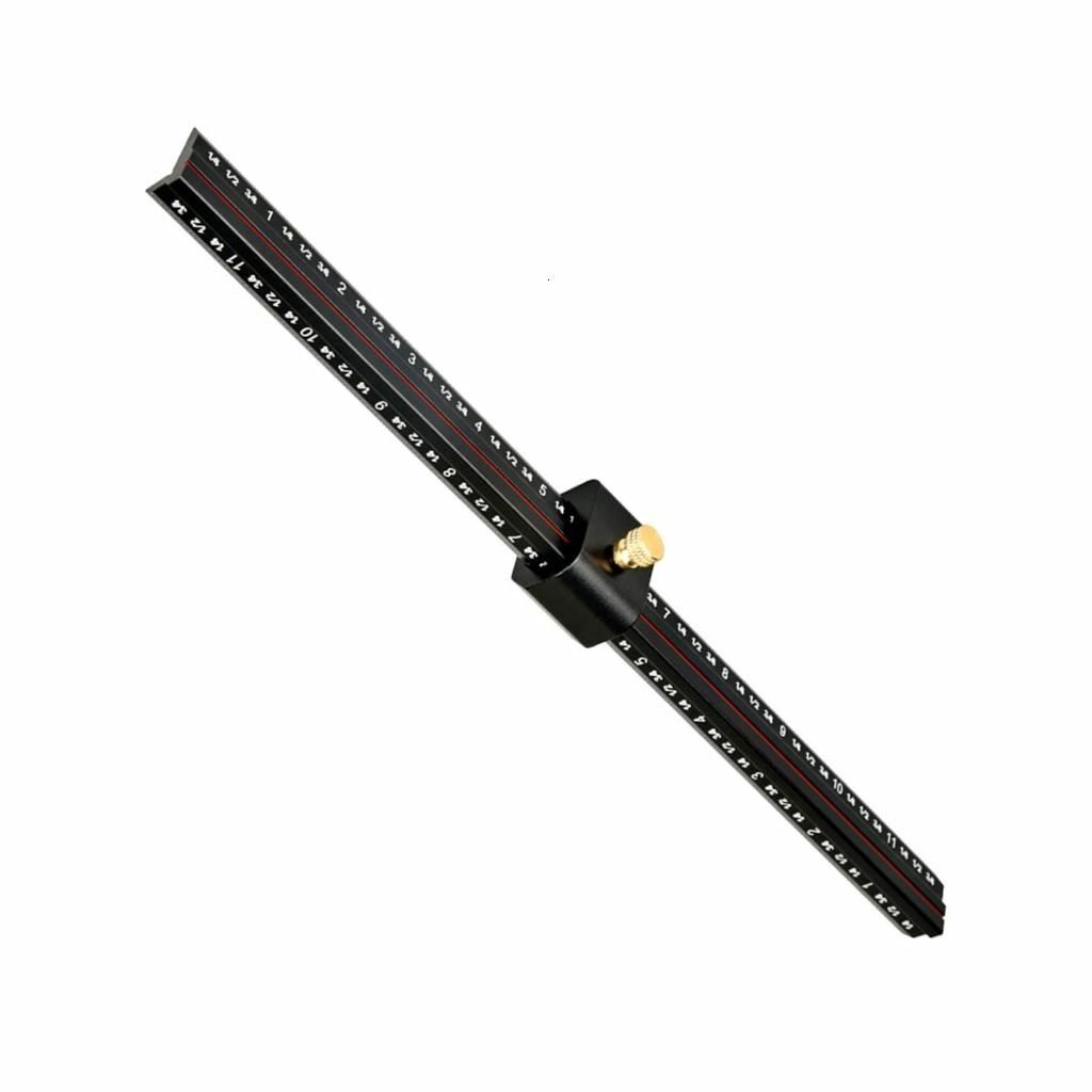 L-образная линейка с регулируемым упором для точных измерений, - Британская модель