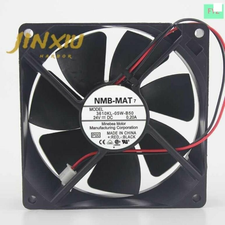 Эксклюзивный вентилятор 92x92x25мм 24V 0.2А для холодильников Whirlpool NMB 3610KL05WB50