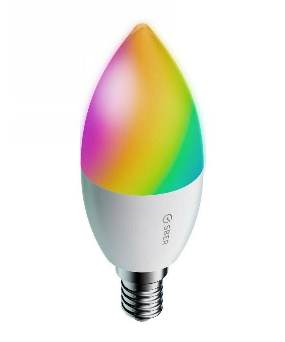 Умная лампа SBER (SBDV-00117) E14 Белый Bluetooth, WiFi (RU)