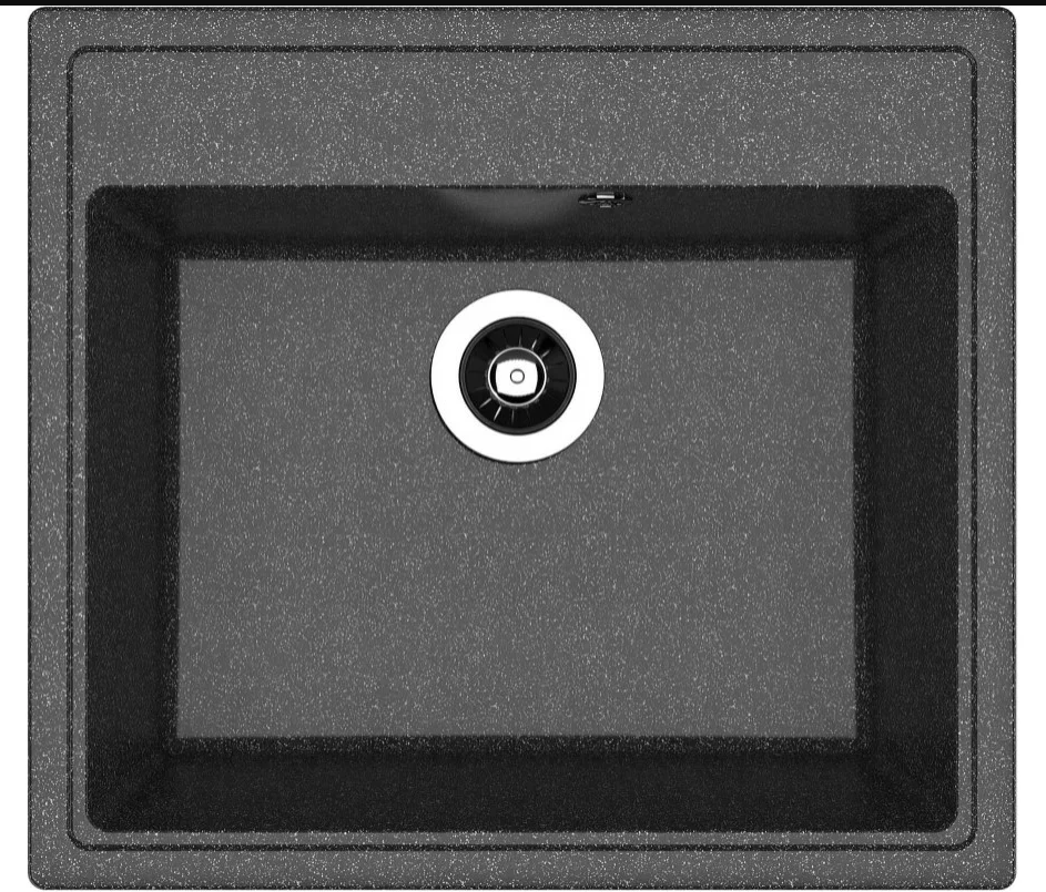 Кухонная мойка Dr.Gans Ника 570 черный 25.070. D0570.407