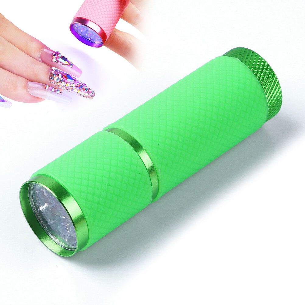 Портативная мини-лампа для сушки ногтей, светодиодная лампа для фототерапии, быстросохнущая сушилка для гелевых ногтей, фонарик для дома и салона