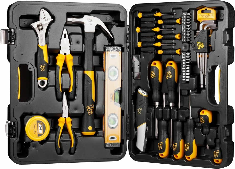 JCB 50 предм, набор инструментов для ремонтных работ (JST002)