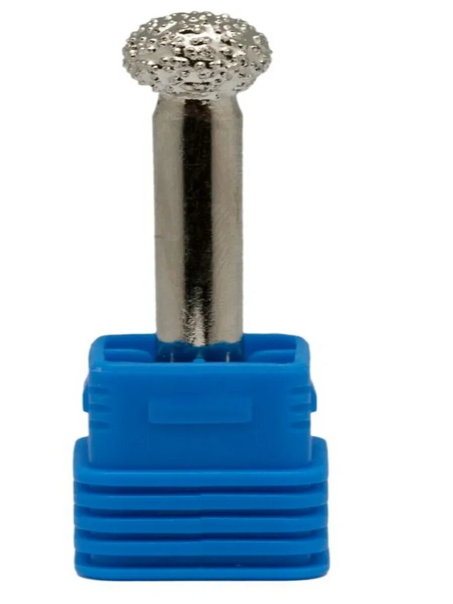 Шарошка алмазная шарообразная 10 мм, длина 60 мм, хвост 6