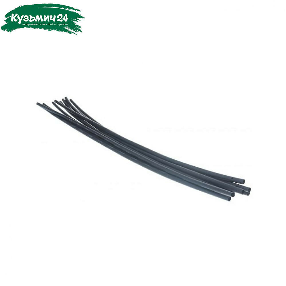 Трубка термоусадочная клеевая ТТК-(3:1)-9/3 черная 1м КВТ 59696