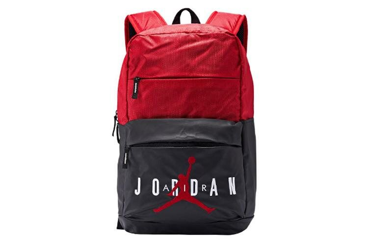 Рюкзак унисекс Jordan Regular черный/красный