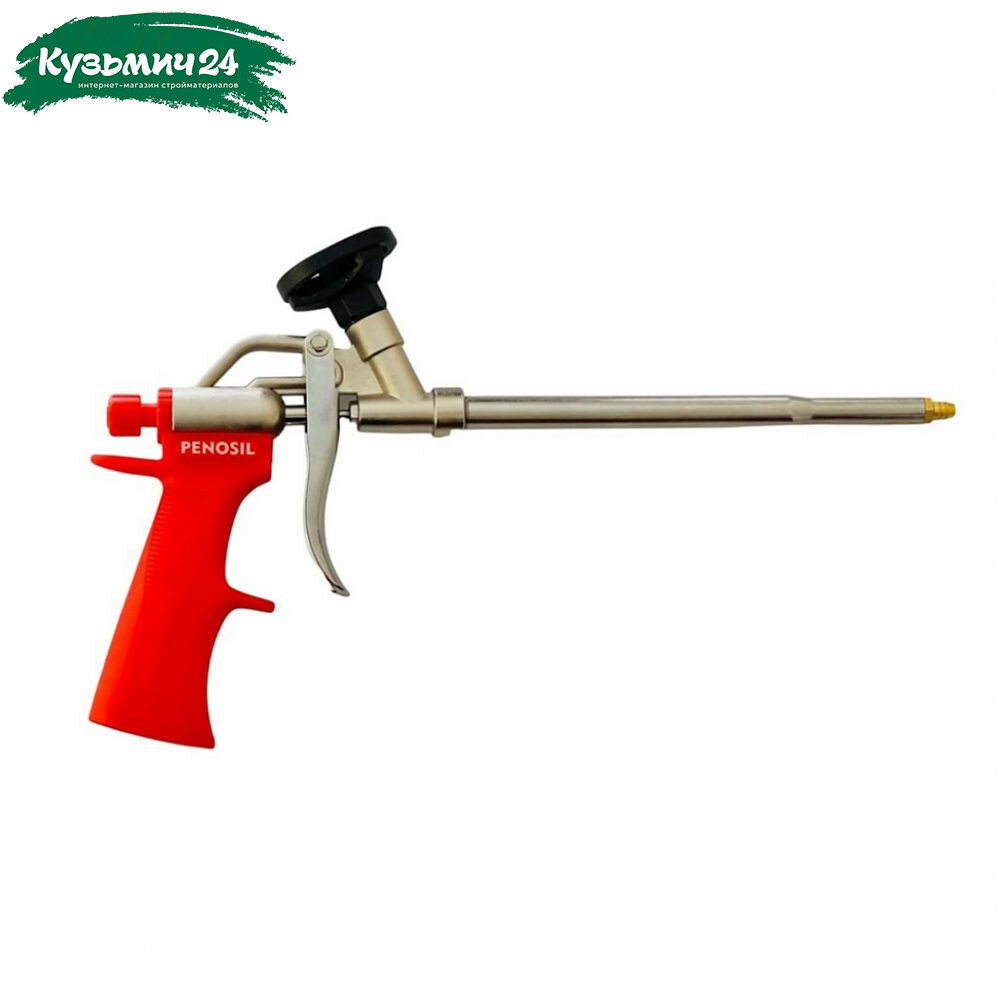 Пистолет для монтажной пены Penosil Foam Gun K1, профессиональный, металлический корпус