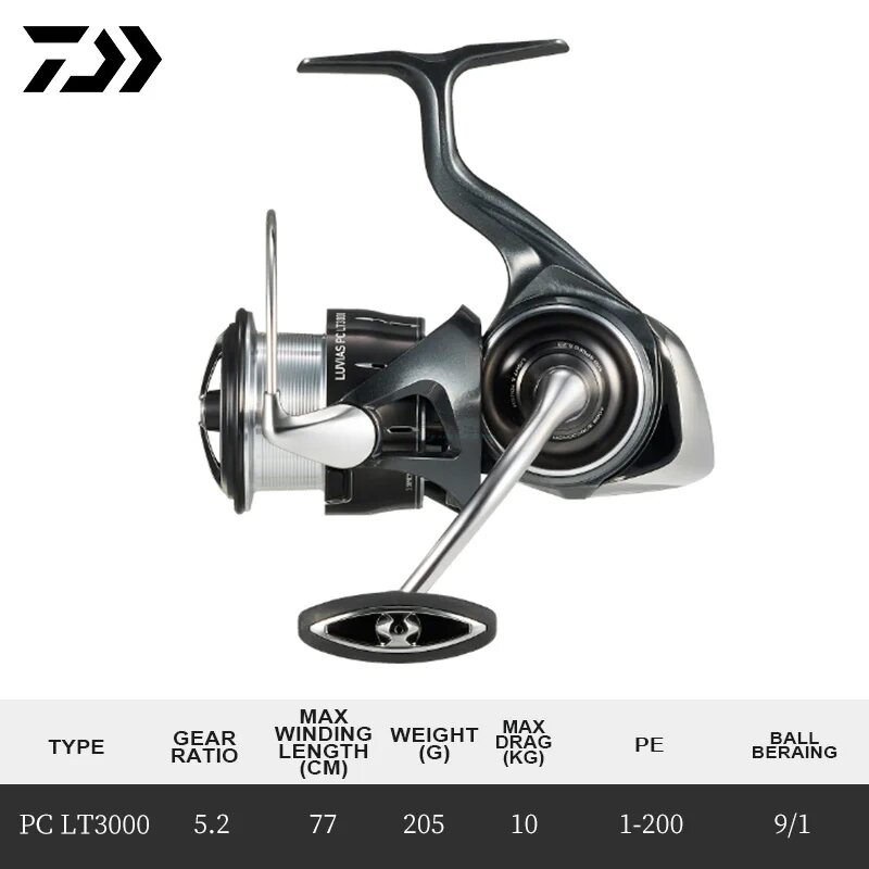 DAIWA LUVIAS LT/PC LT безынерционная катушка для спиннинга PC LT3000