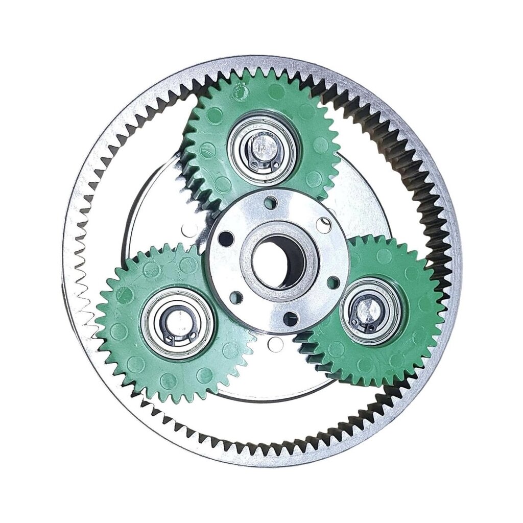 Высокоэффективный планетарный редуктор модуля 1 для двигателей электровелосипедов и скутеров, 36-зубчатая железная шестерня с точным зацеплением