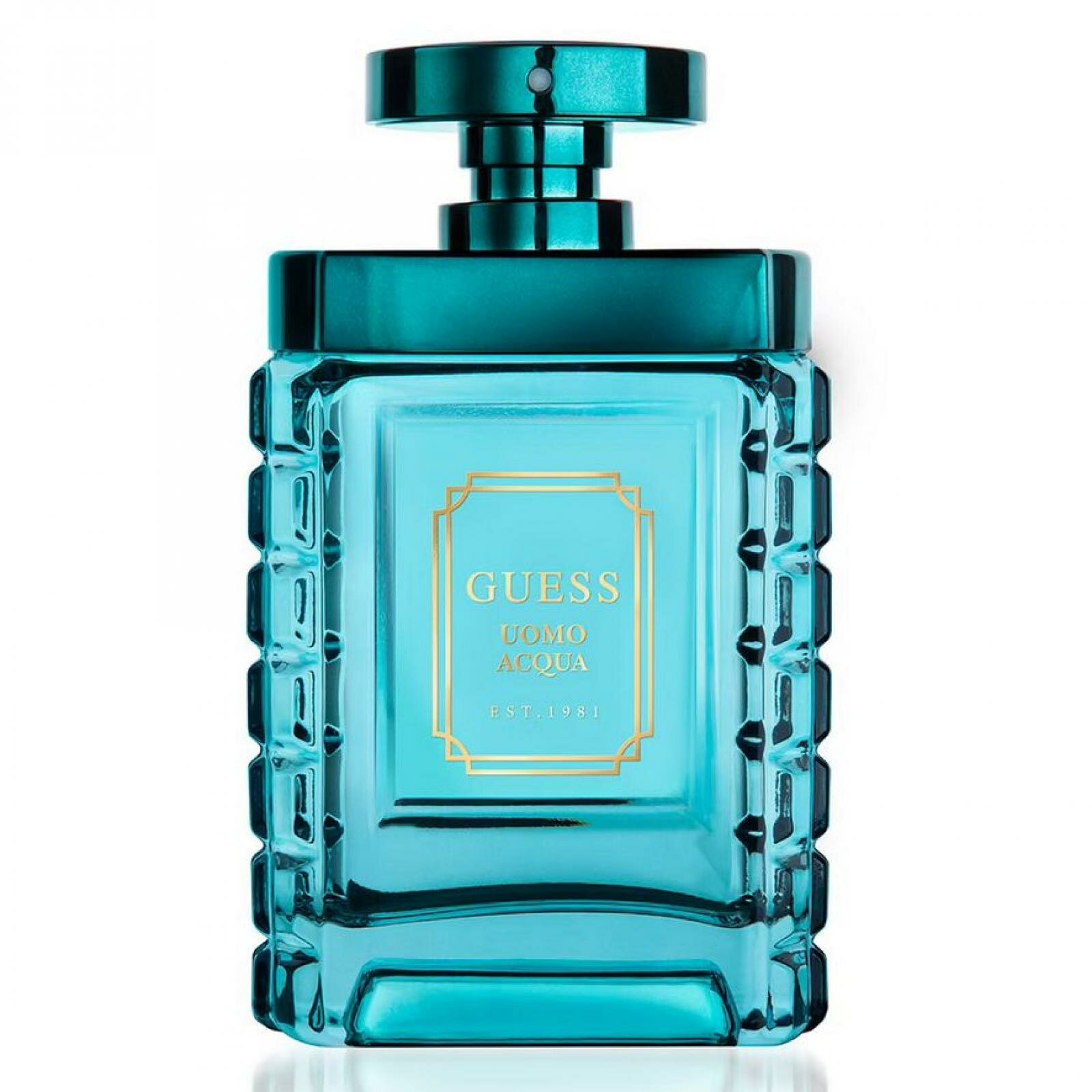 Туалетная вода GUESS "Uomo Acqua", древесный фужерный аромат, мужской, стойкость, 100мл