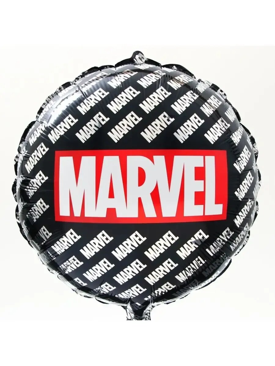 Шар фольгированный круг "Marvel", Мстители