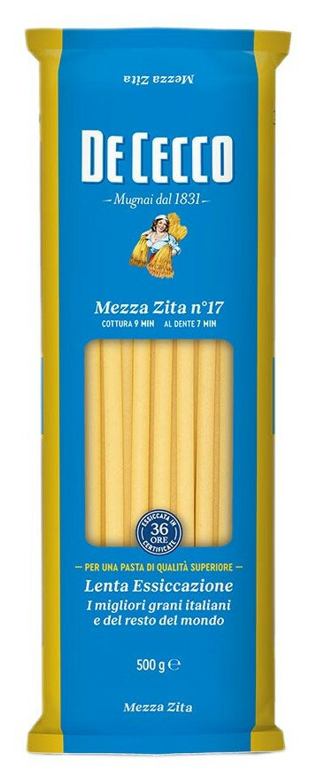 Макароны De Cecco Мецца зита №17, 500г
