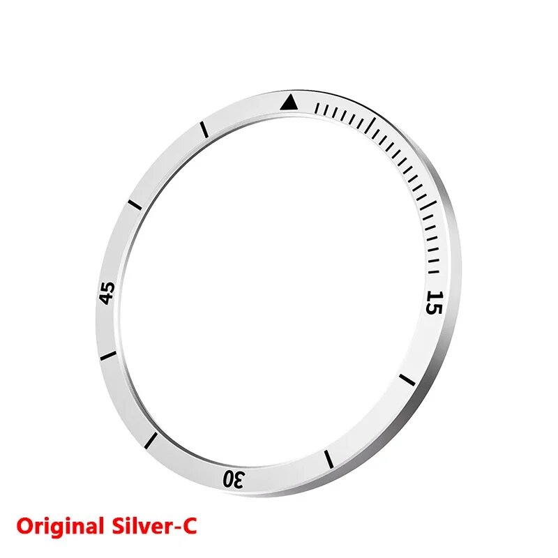 Кольцо безеля для Samsung Galaxy Watch 8 44mm Silver-C
