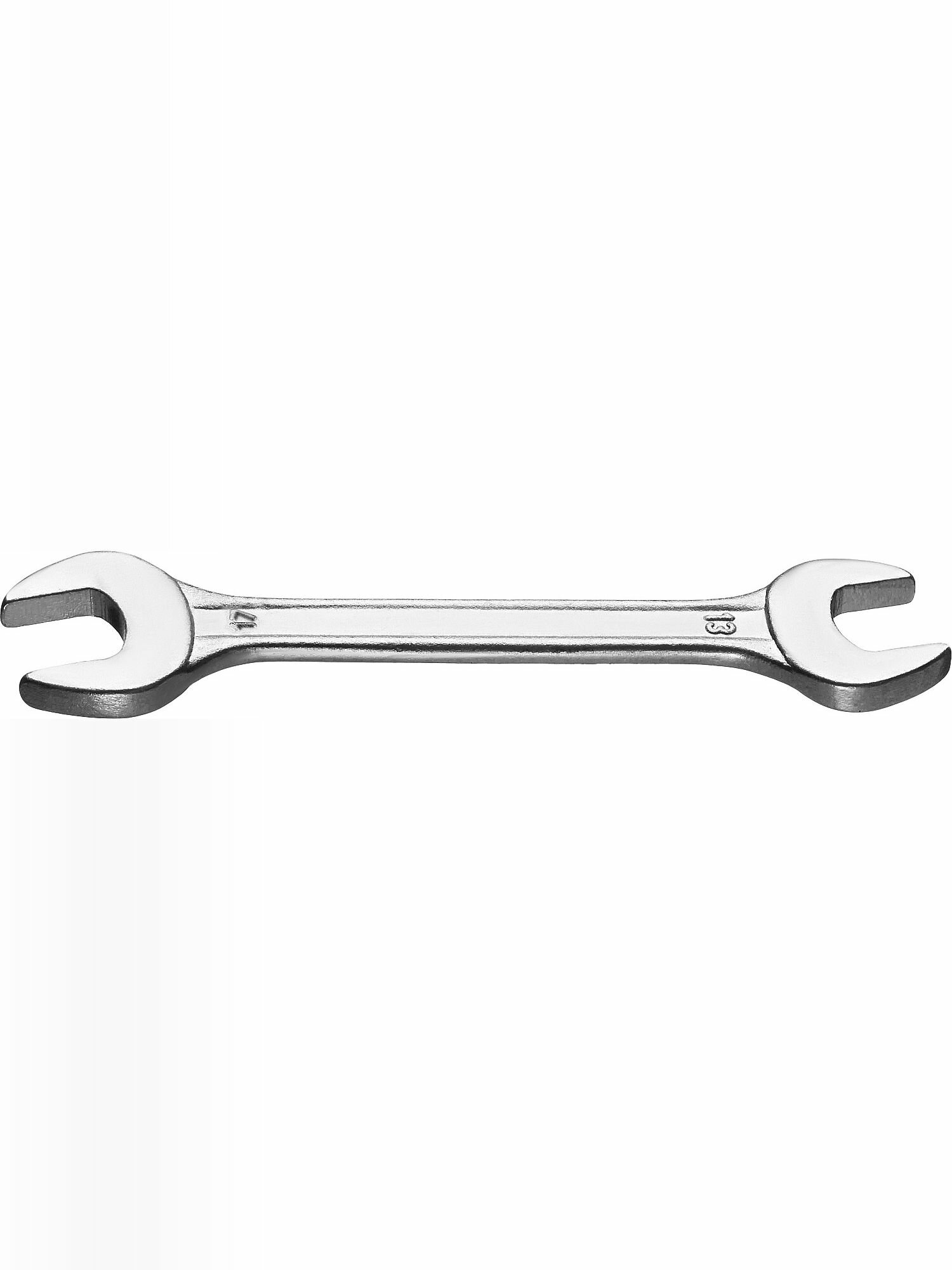 СИБИН 13х17 мм, оцинкованный, гаечный ключ рожковый 27014-13-17_z01