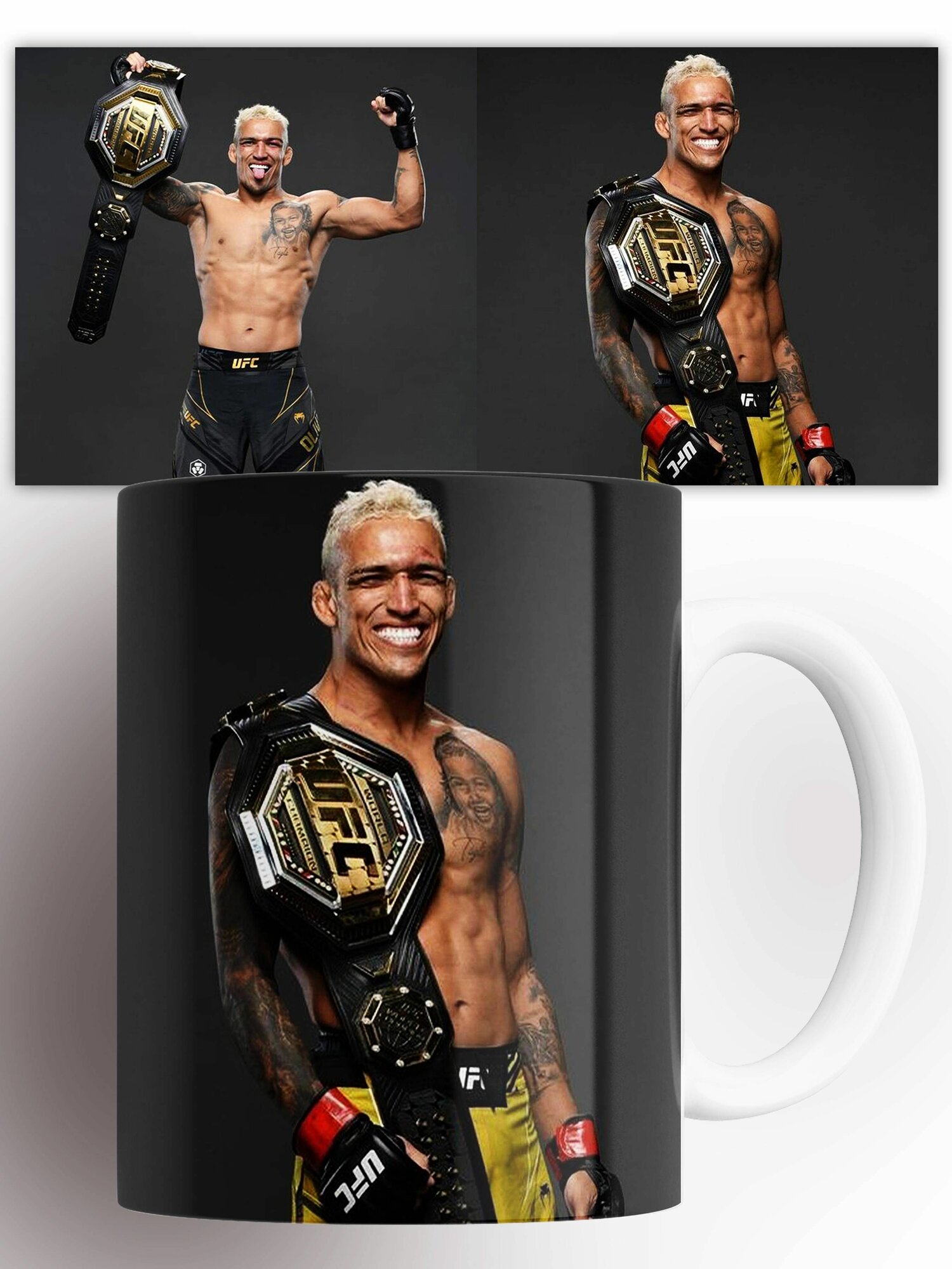 Кружка Бои без правил Чарльз Оливейра 330 мл