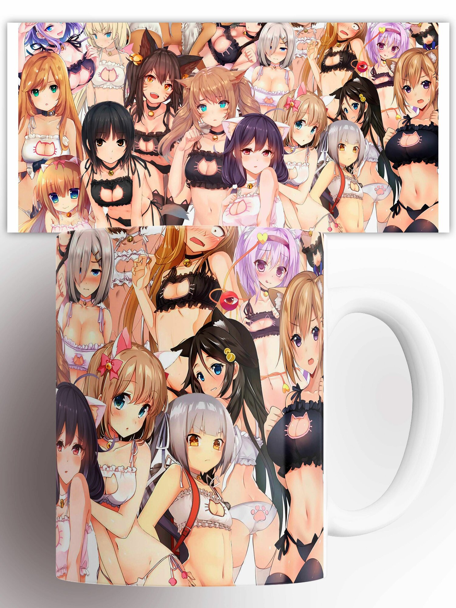 Кружка аниме Ахэгао 330 мл