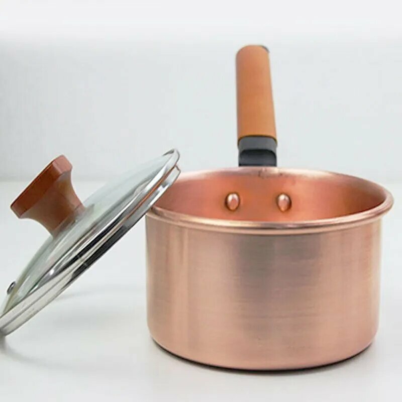 AOYERO Таз для варки варенья, Медь, 1,8 л, 1 шт