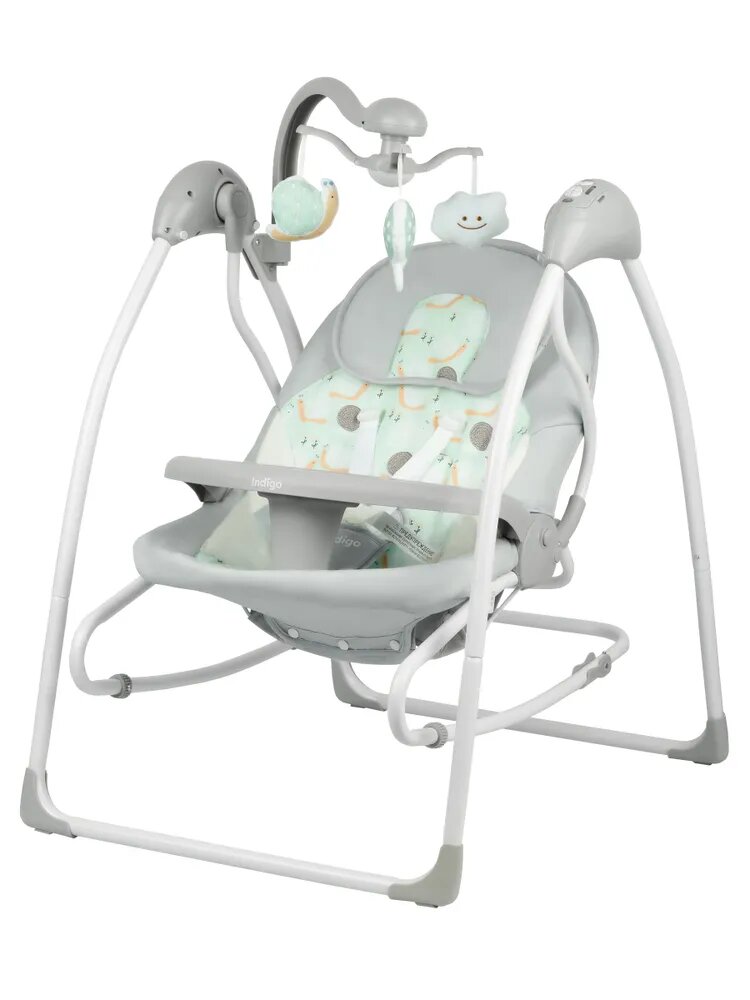 Качели электронные Indigo FRESH 2в1 зеленый