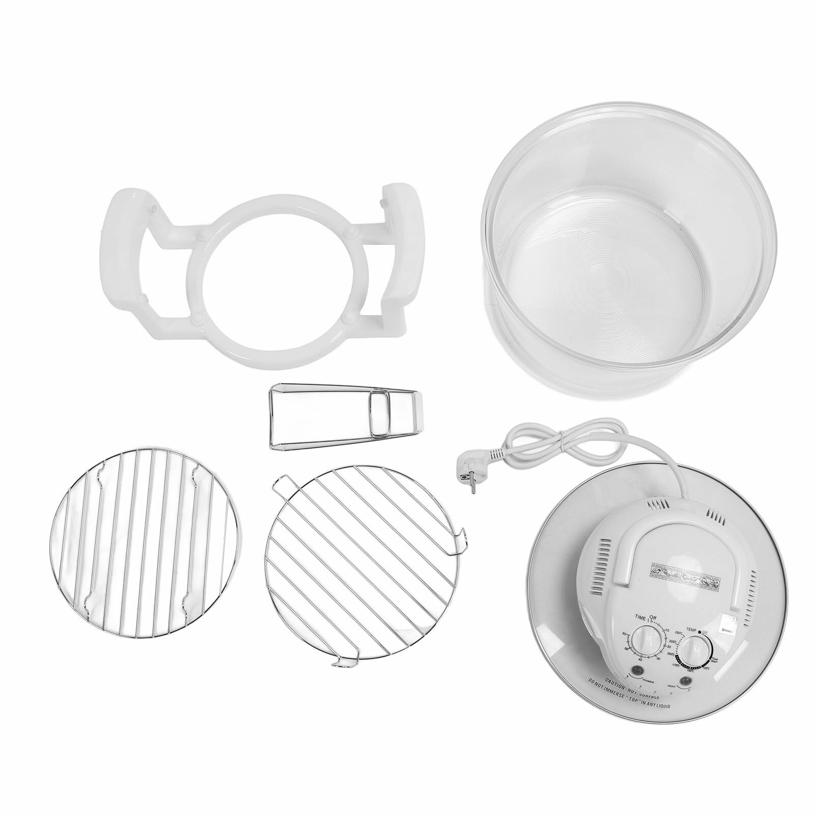 Стеклянная фритюрница 12L 220V