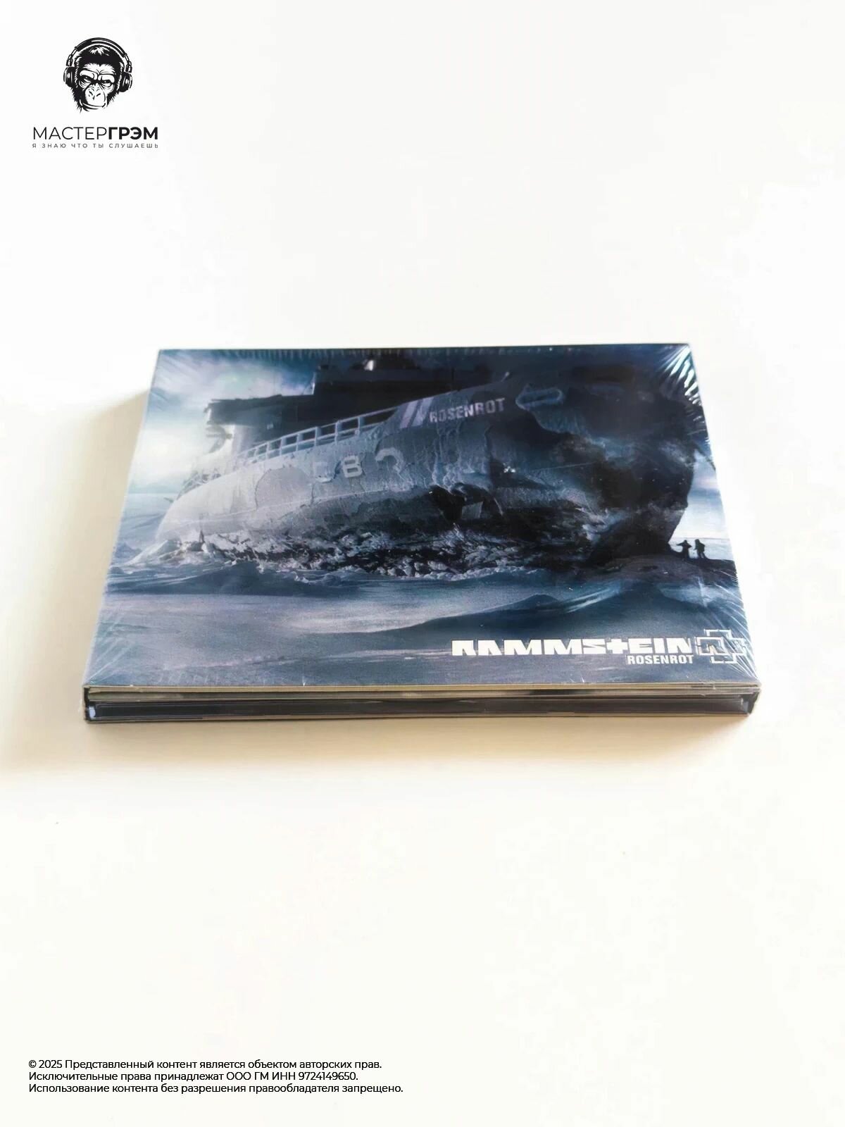 CD диск Rammstein - Rosenrot (CD) 2005, Digipack — фото 1