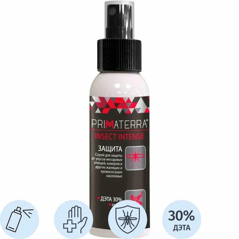 Спрей защитный PRIMATERRA Insect от укусов кровосо 100мл