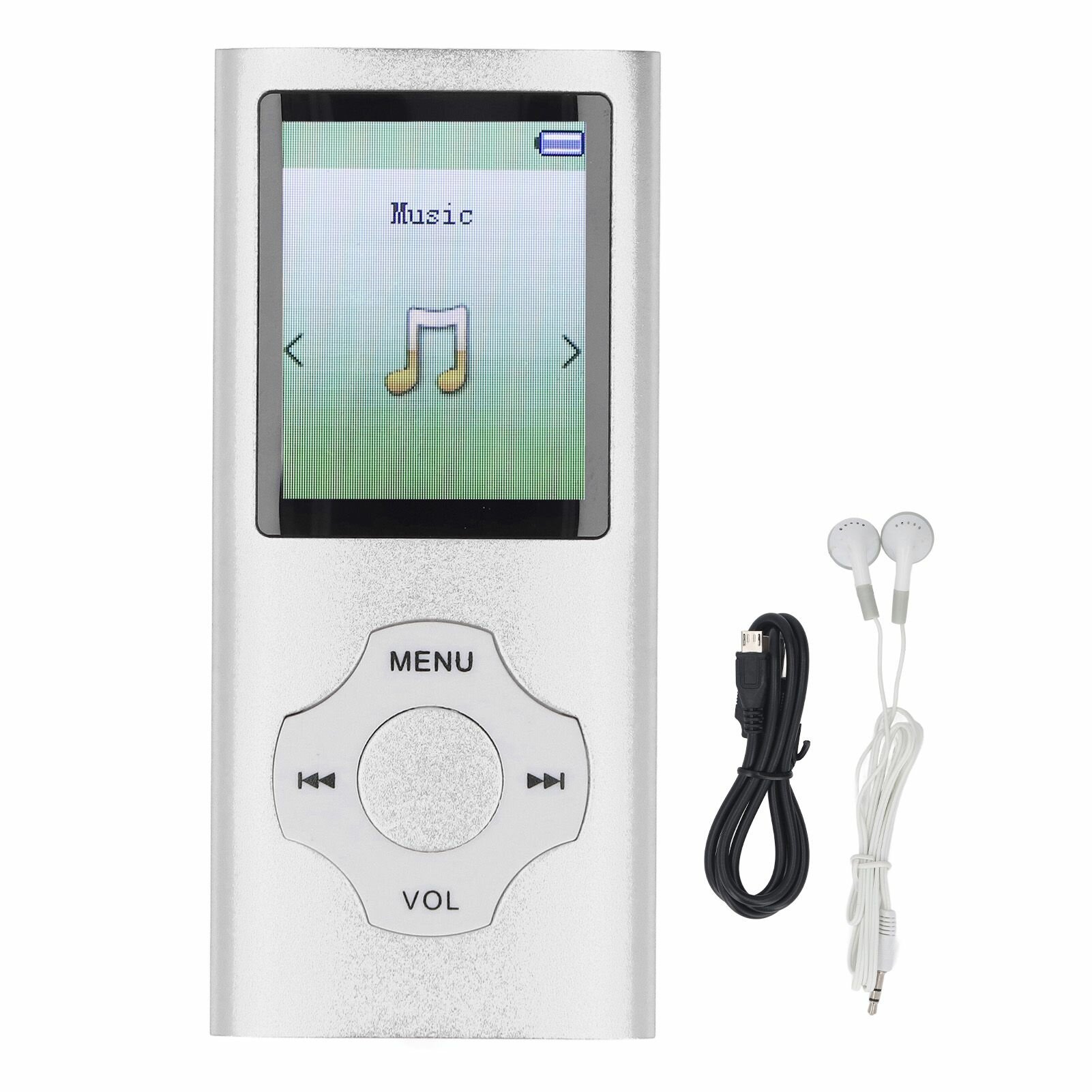 MP3 MP4-плеер HiFi, экран 1.8", 128 ГБ, видео, диктофон, электронная книга