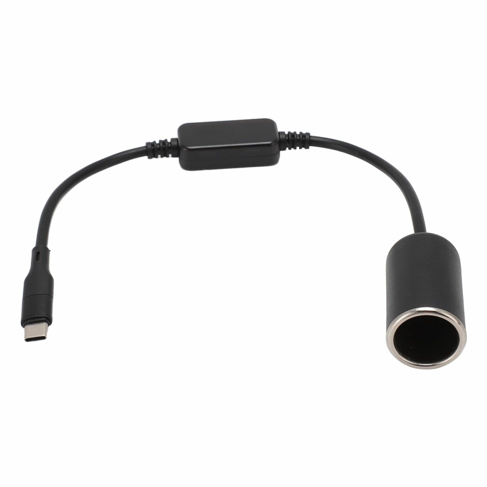 Адаптер USB C-прикуриватель 5-12 В, Type-C, для регистратора/GPS/LED