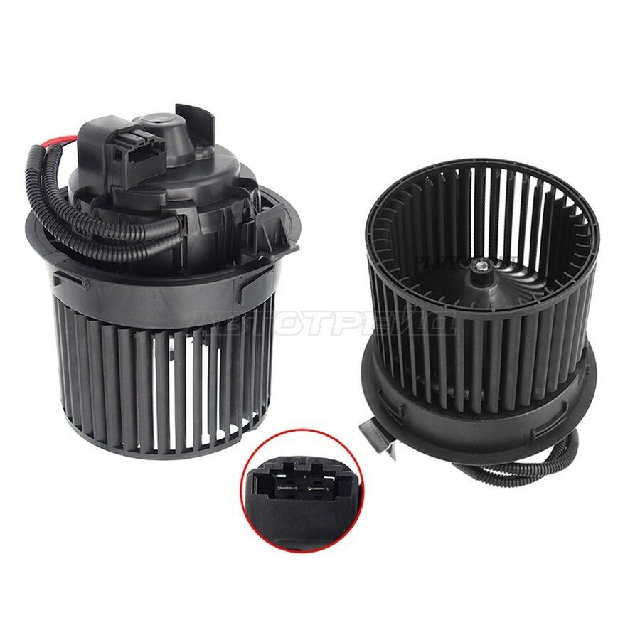 Мотор отопителя салона (Левый руль) Nissan Almera 12-19 / Renault Arkana 18- / Kaptur 16-22 / Logan от официального дистрибьютора, SAT, артикул ST272102798R