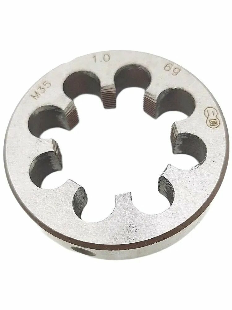 Плашка ручная, М35х1,0, 9ХС Сталь инструментальная, 1 штука, FUDO