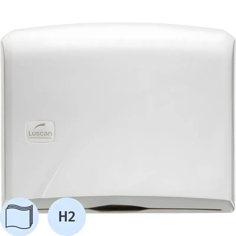 Диспенсер для полотенец лист Luscan Professional Zсложбелый