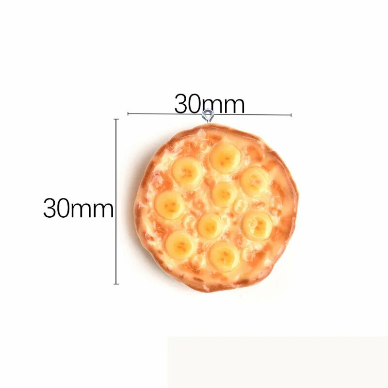 Мини подвеска Banana Pizza 30мм