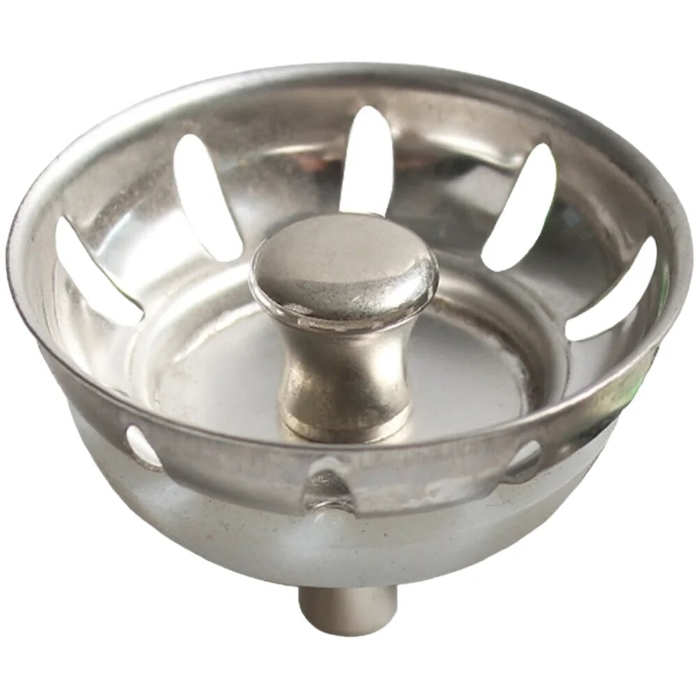 Пробка для кухонной мойки VIBRATITE из нержавеющей стали 50 мм