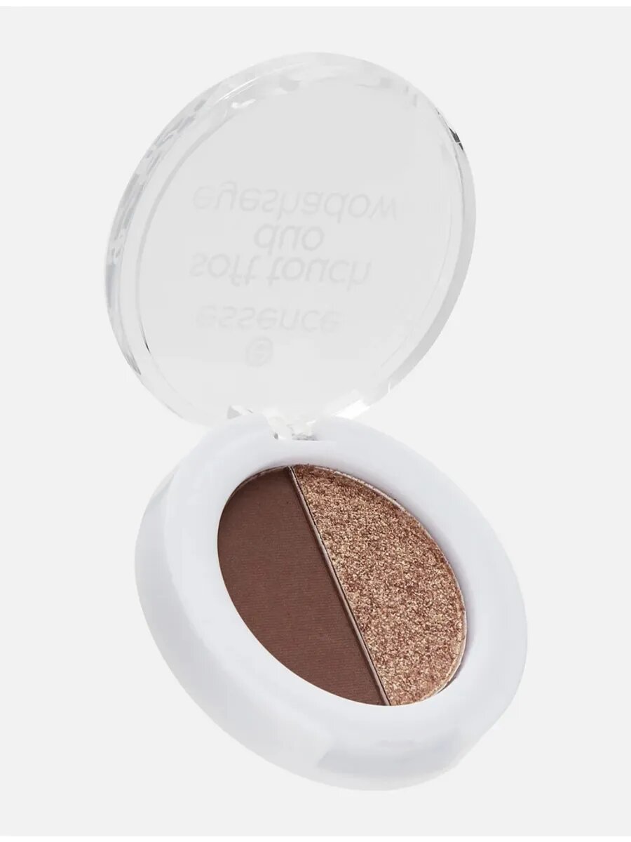 Тени для век ESSENCE soft touch duo 04 Mocha Muse