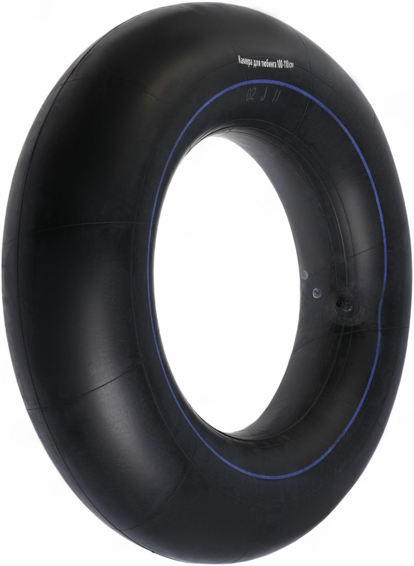 Камера для ватрушки тюбинга бутиловая 100 - 110 см, R15, с колпачком и ниппелем, нагрузка до 120 кг